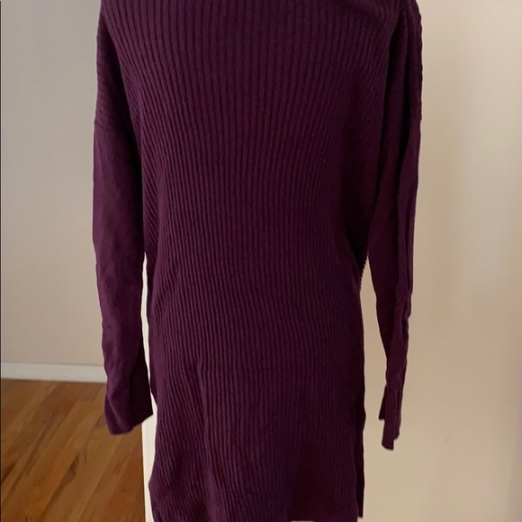 Express | Sweaters | Express Egglplant Color Light Weight Sweater ...